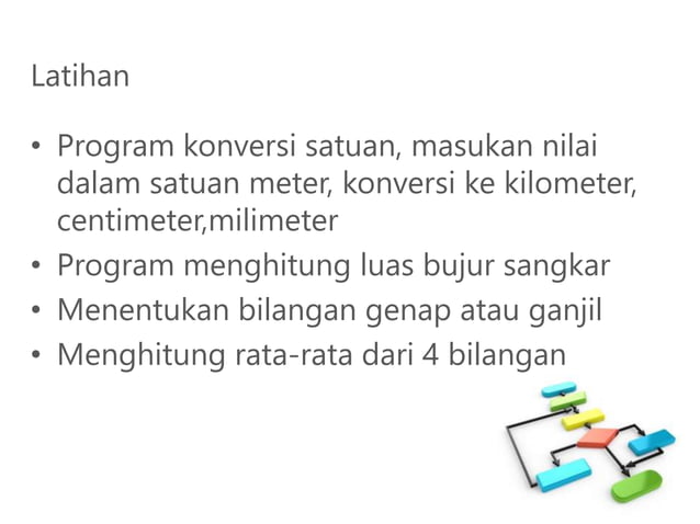 Algoritma Pemrograman - Pseudocode & Flowchart | PPTX