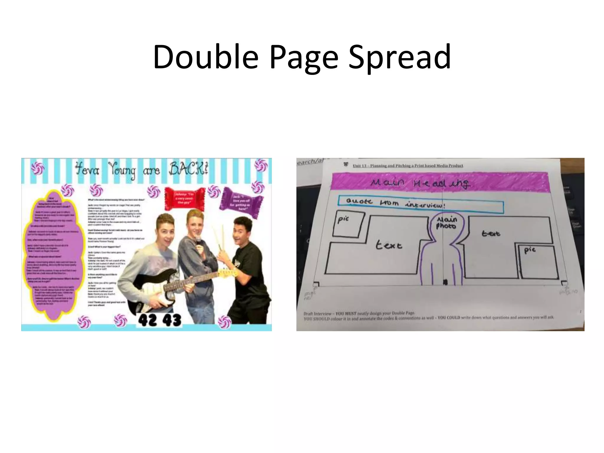 P3 Magazine Pages- Before and After Feedback | PPTX