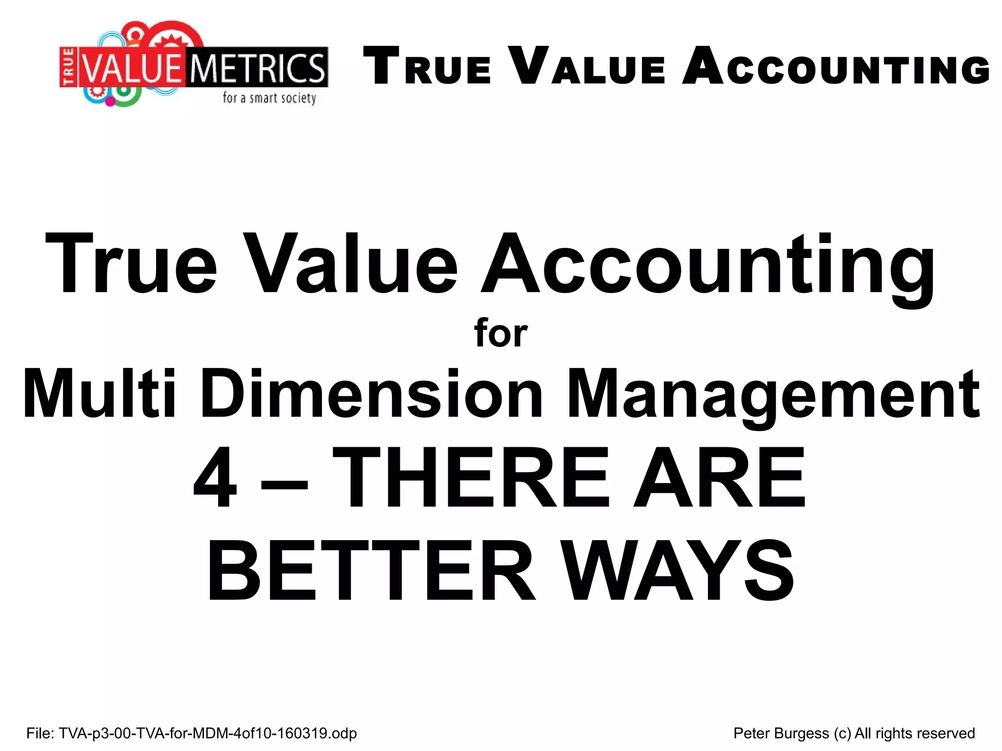 TVA for MDM 4of10 | PPT