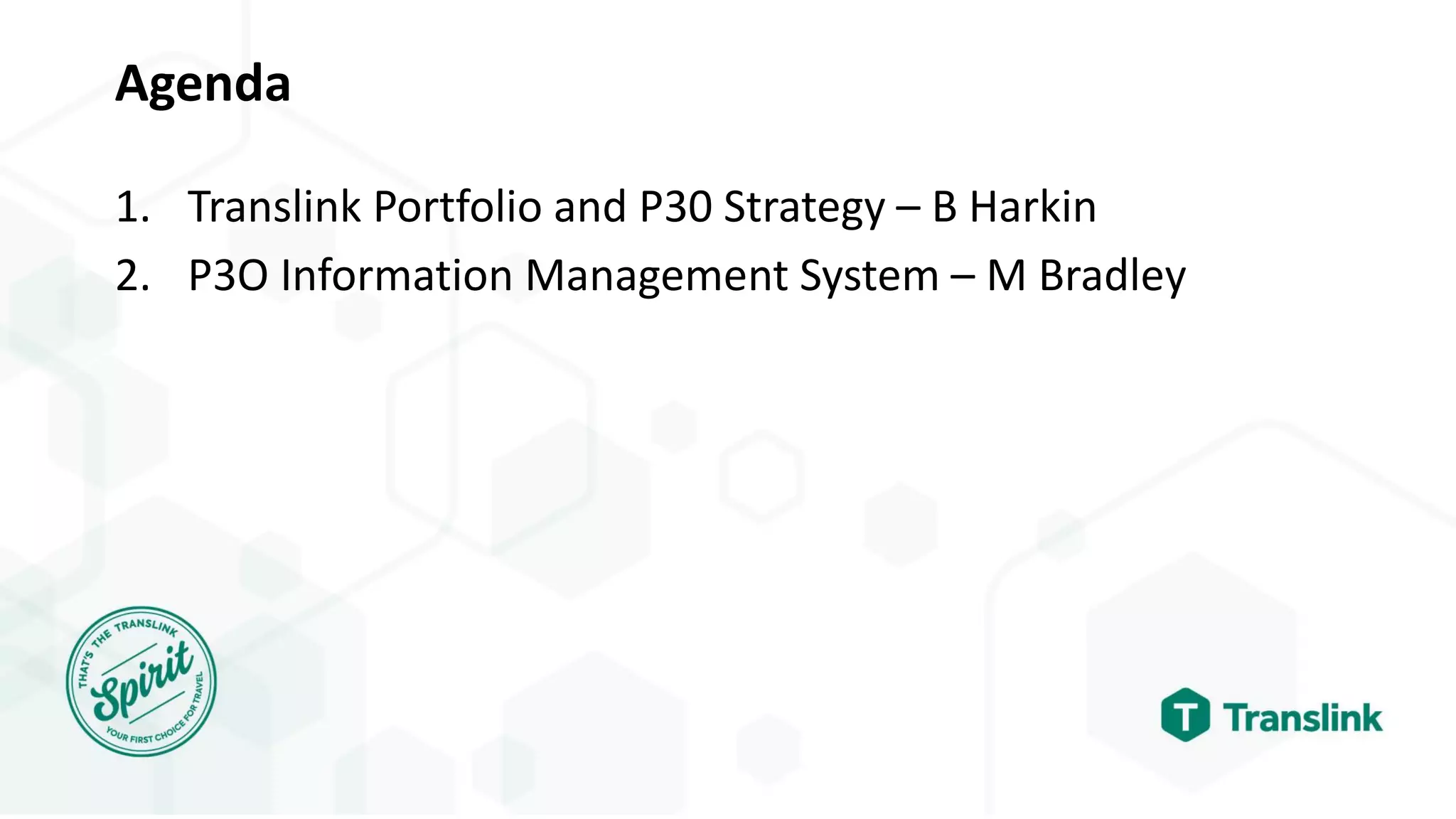 P30 information management system webinar | PDF