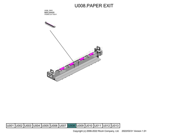 Impresora Ricoh P311 Partes Catalogo.pdf | Home Appliances | Home & Garden
