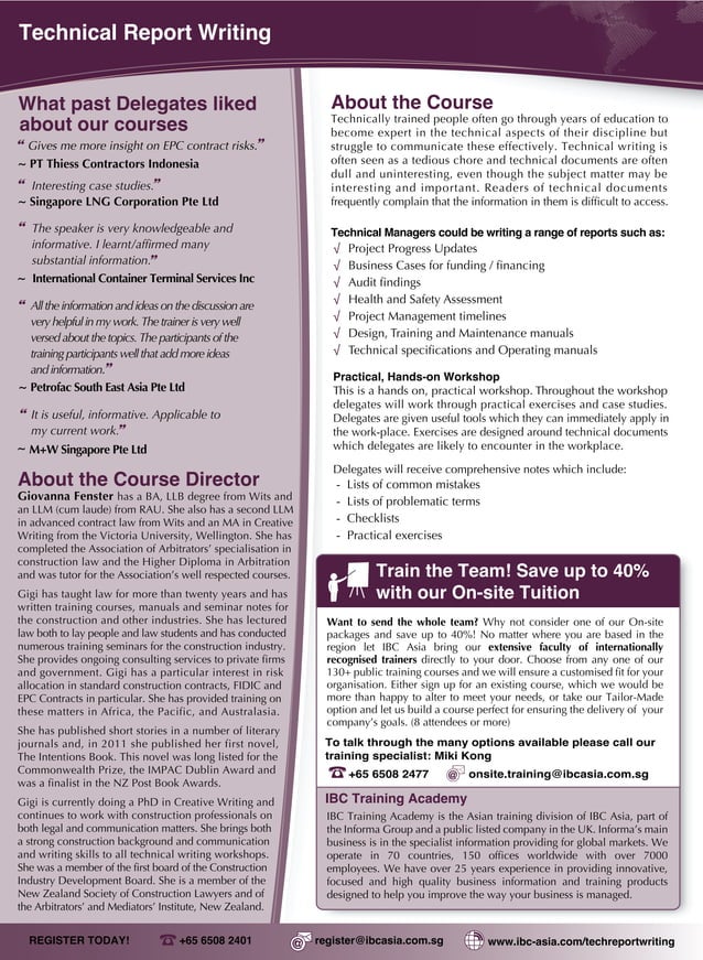 Technical Report Writing | PDF