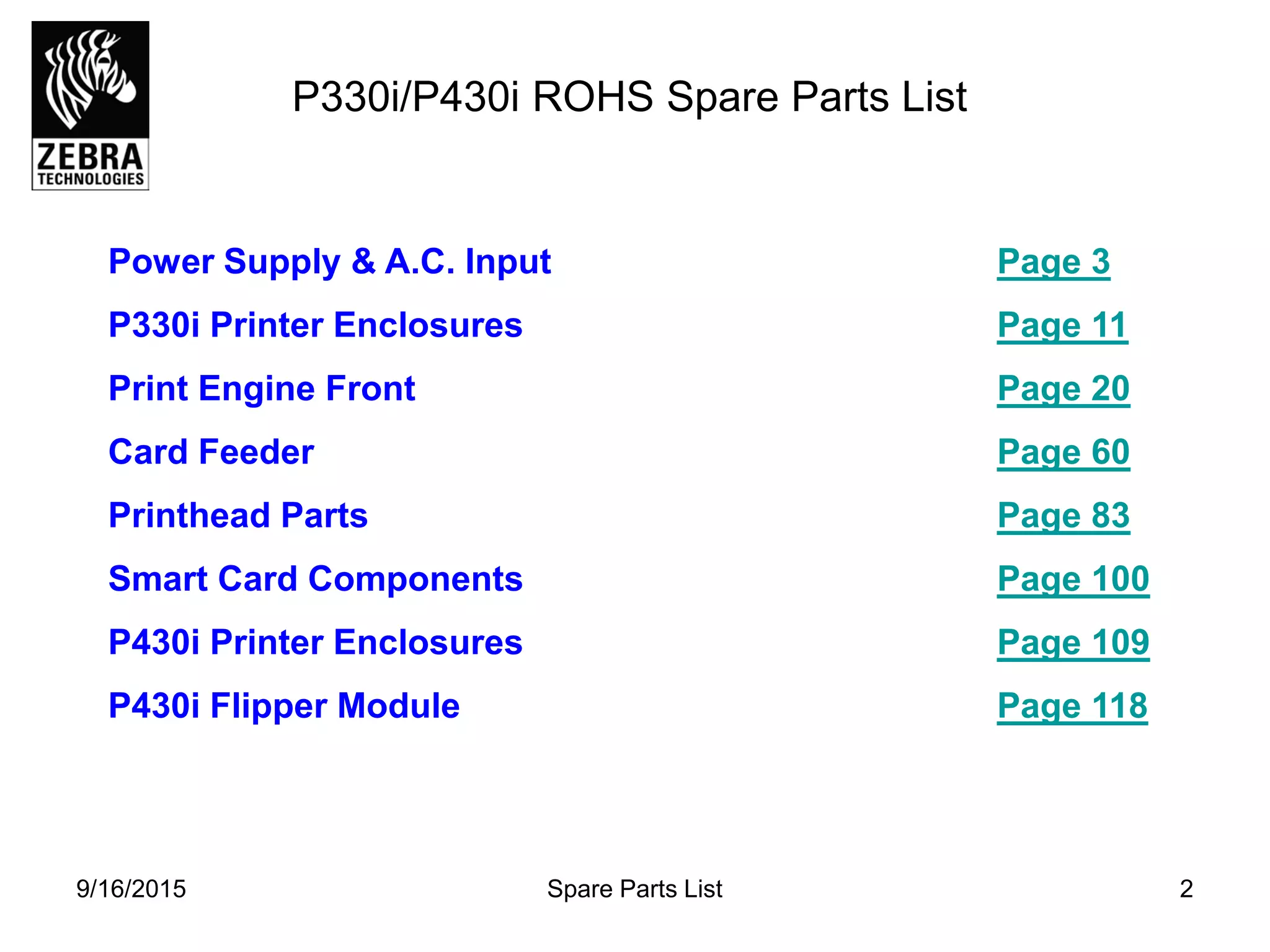 P330i p430i Zebra | PDF | Computer Peripherals | Computing