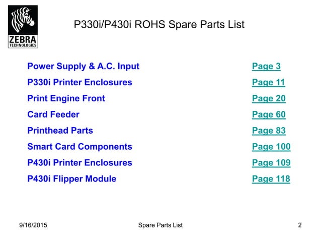 P330i p430i Zebra | PDF | Computer Peripherals | Computing