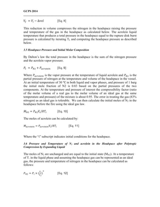 Thermodynamic Release Scenario Modeling and Air Dispersion Modeling for Incident Prevention ...