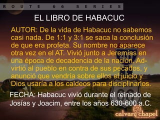 Libro Del Profeta Habacuc