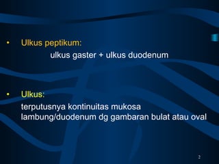 P 3a ulkus peptikum | PPT