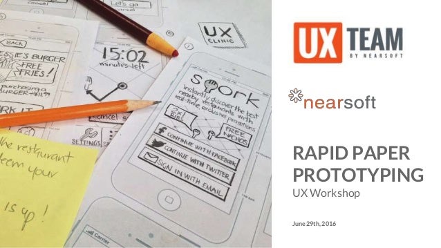 Rapid Paper Prototyping Workshop — Campus Party GDL 2016