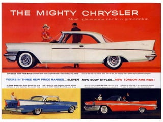 Chrysler - Brand Evolution | PPTX