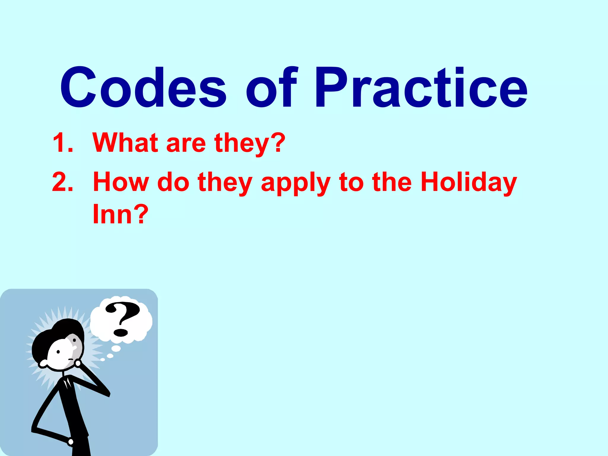 P3 Codes Of Practice | PPT