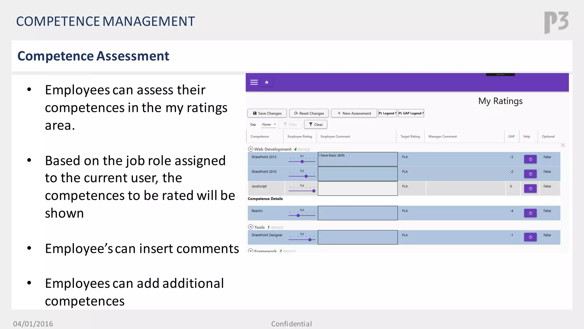 P3 Competence Management Tool | PDF