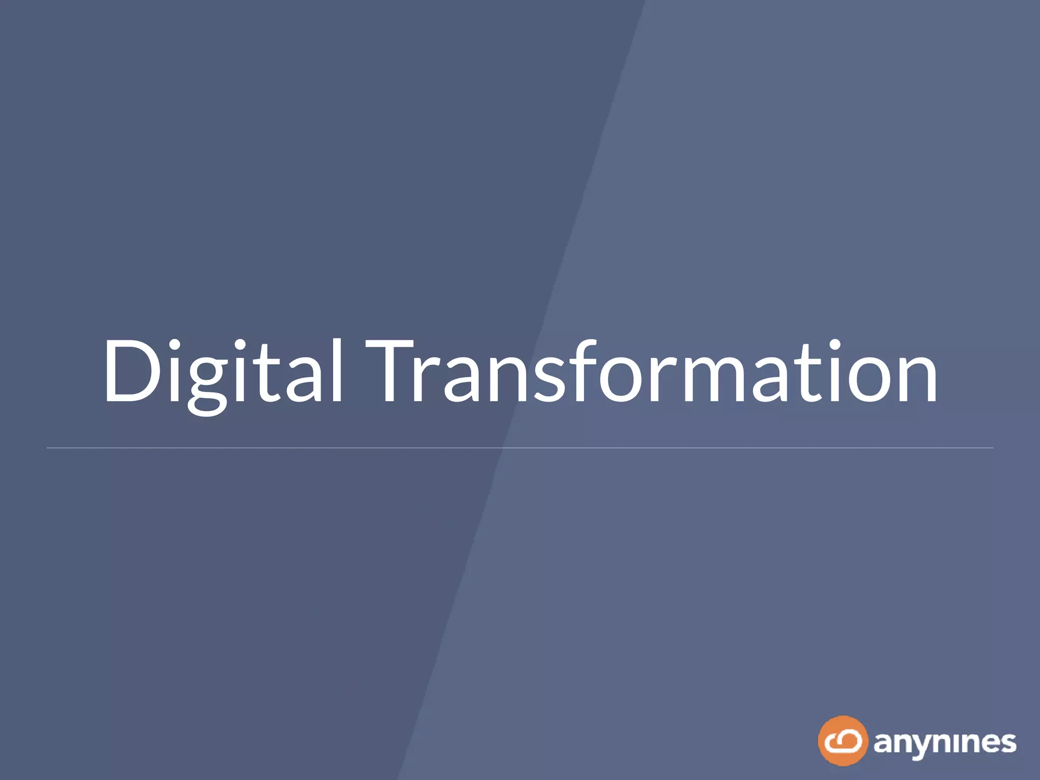 Digital Transformation Case Study | PDF