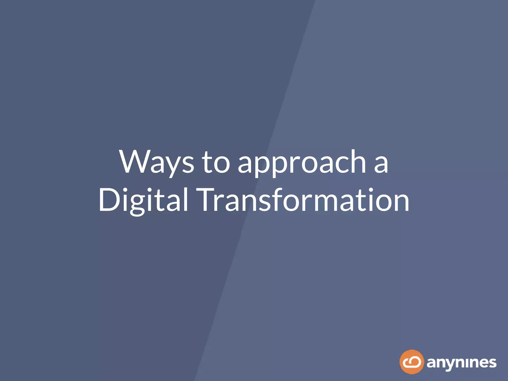 Digital Transformation Case Study | PDF