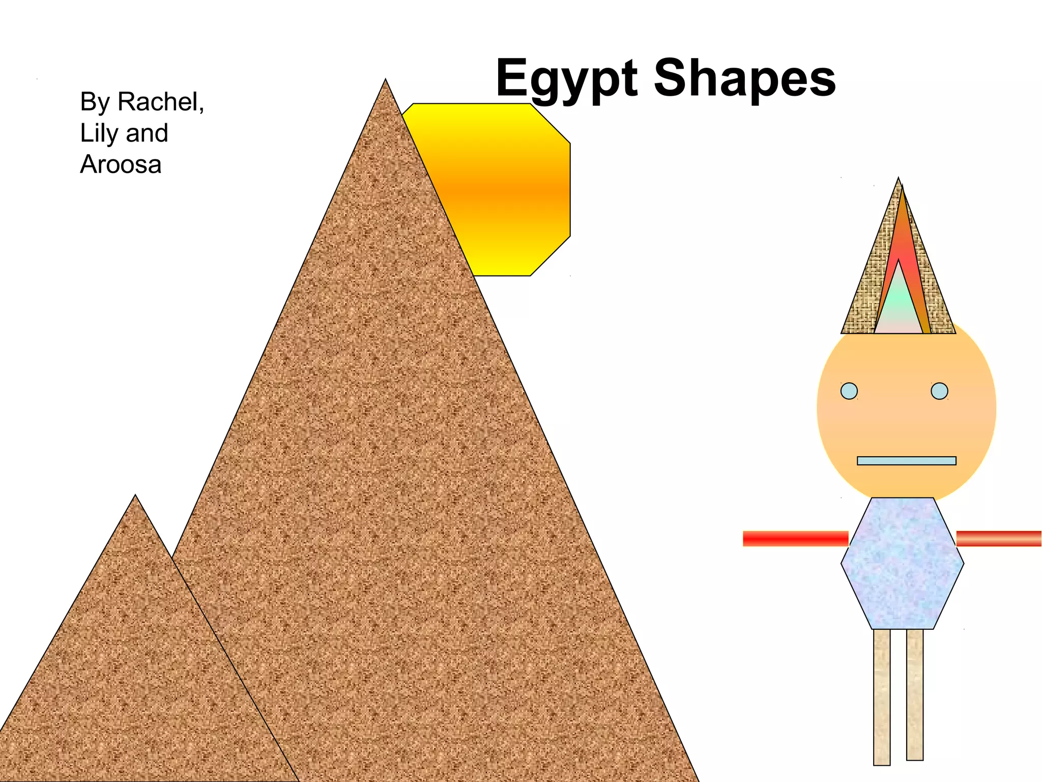 Egyptian 2D shapes | PPT