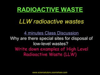 P3 RADIOACTIVE MATERIALS | PPT