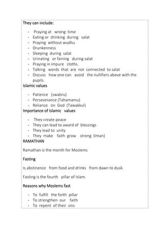 P3 IRE notes. The notes are for lower class | PDF