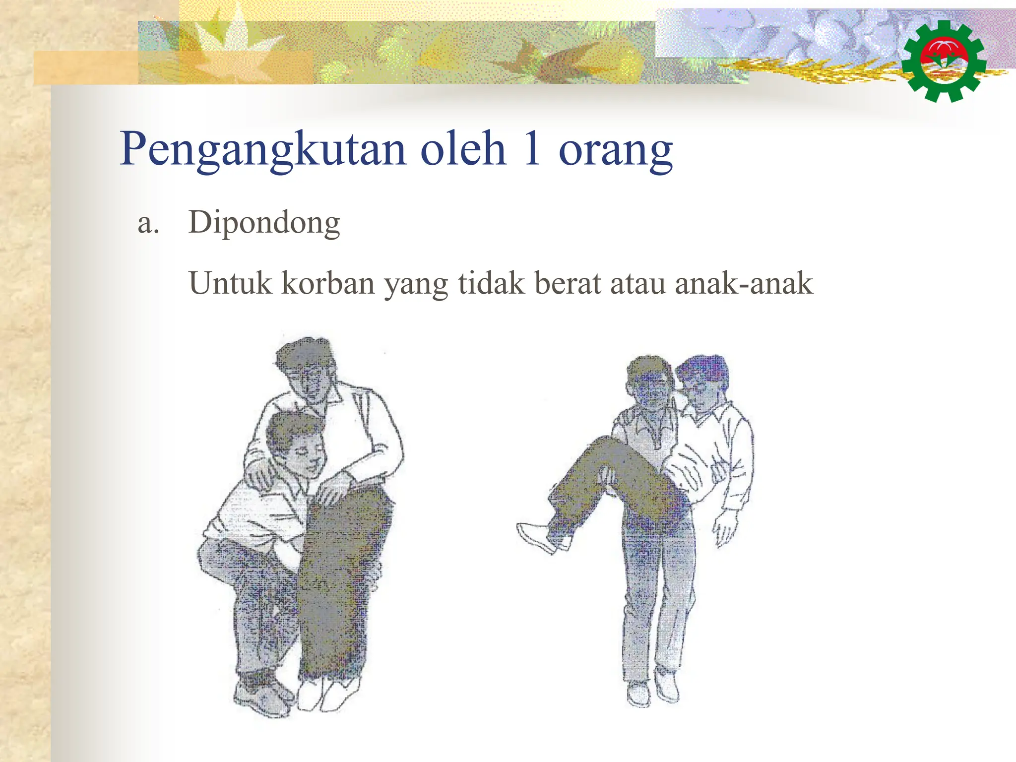 PPT TEKNIK EVAKUASI DALAM P3K DI TEMPAT KERJA | PDF