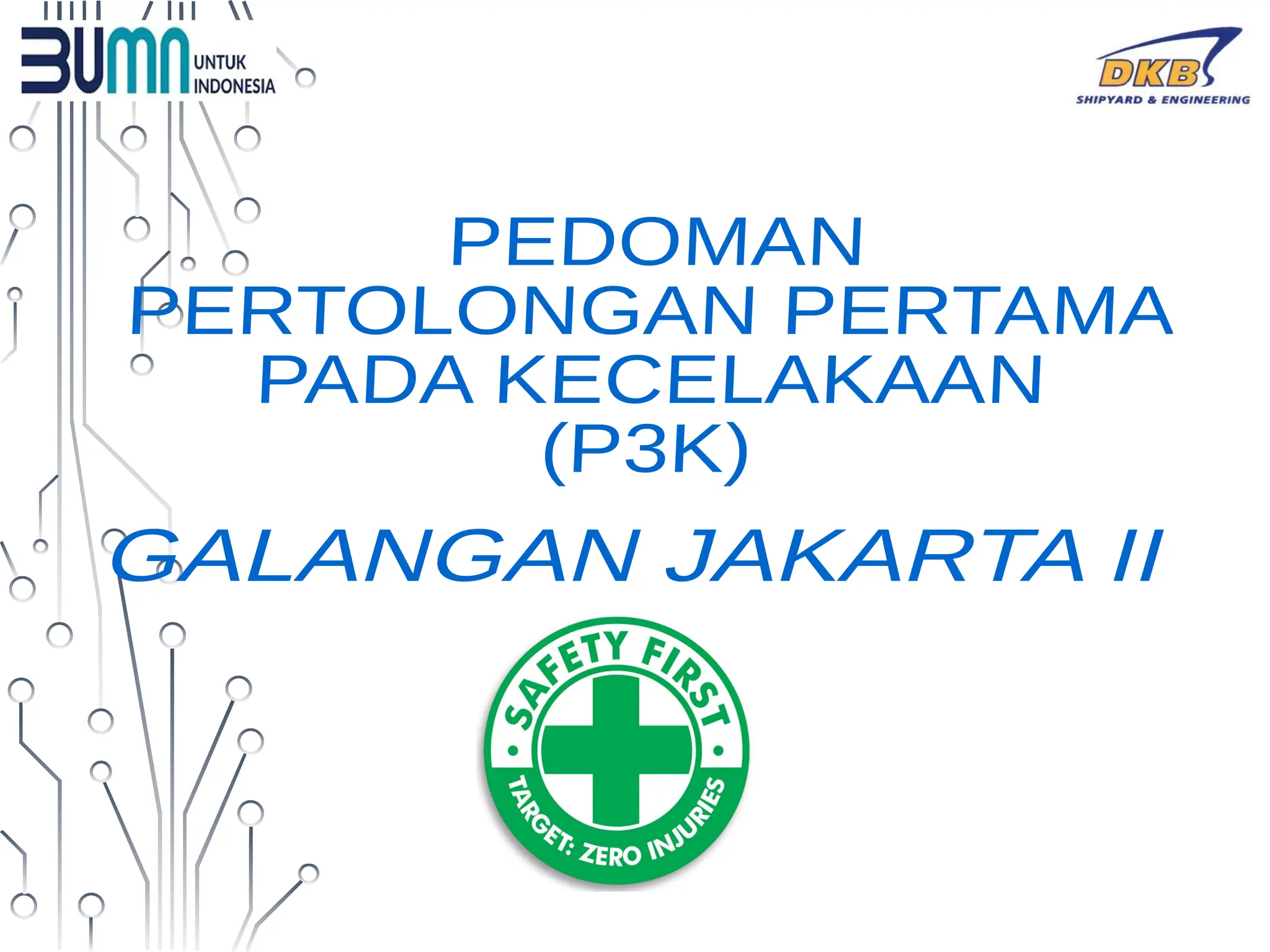 PERTOLONGAN PERTAMA PADA KECELAKAAN (P3K) | PPTX