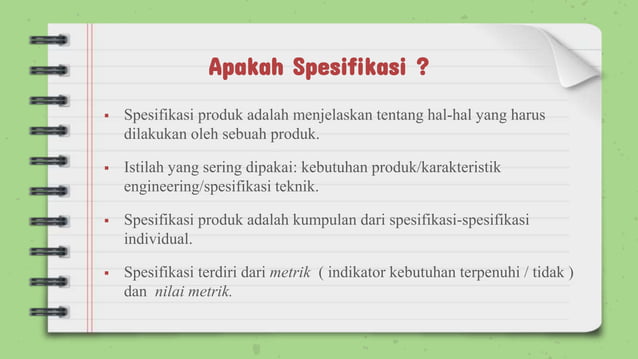 Perencanaan dan pengembangan produk | PPTX