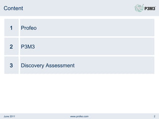 P3M3 - Discovery Assessment | PPT