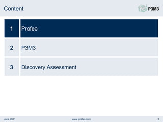 P3M3 - Discovery Assessment | PPT