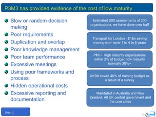Overview of P3M3, Geof Leigh 19th Jan 2016, Bolton | PDF | Computer ...