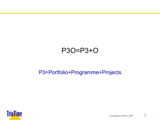 P3O Overview | PPT