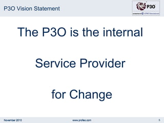 P3O - a standard for PMO modelling | PPT