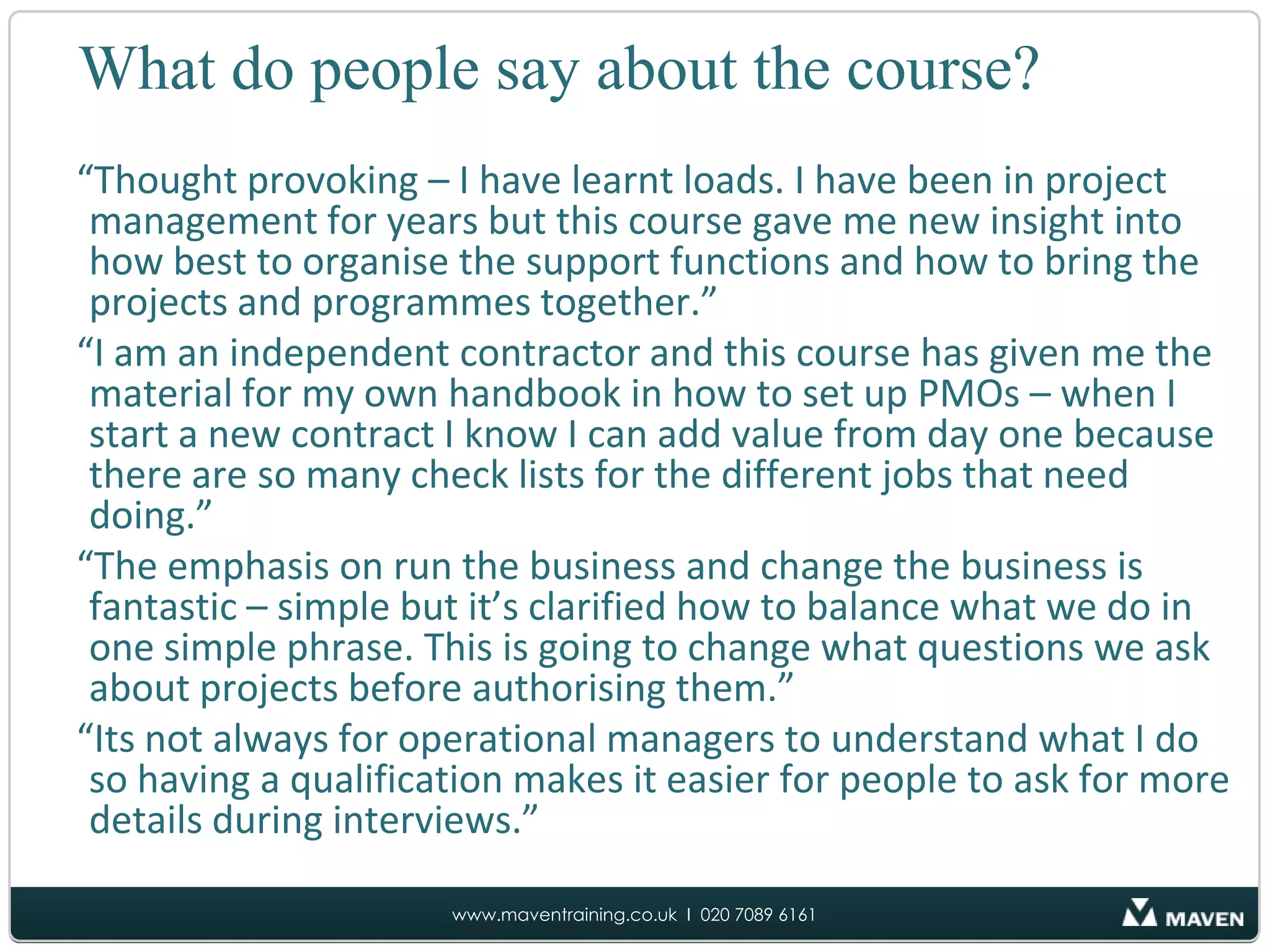 P3O Quick Guide | PPSX