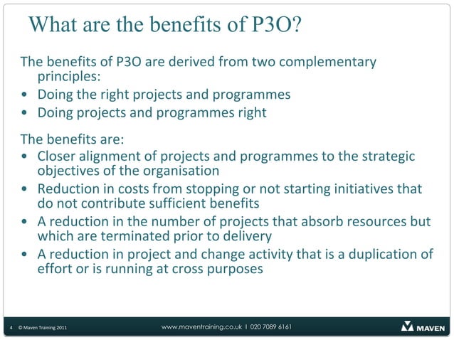P3O Quick Guide | PPT