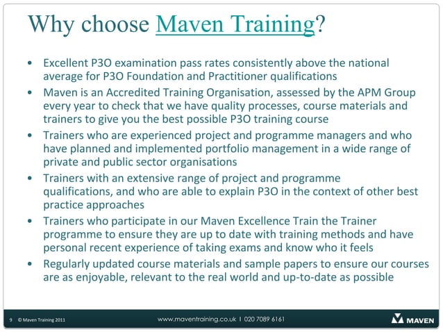 P3O Quick Guide | PPSX