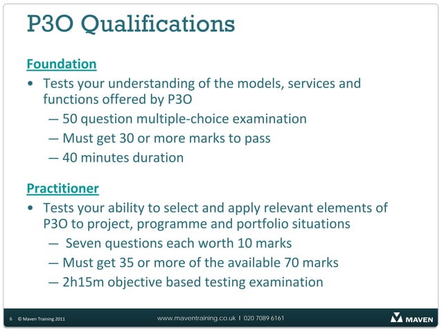 P3O quick guide | PDF