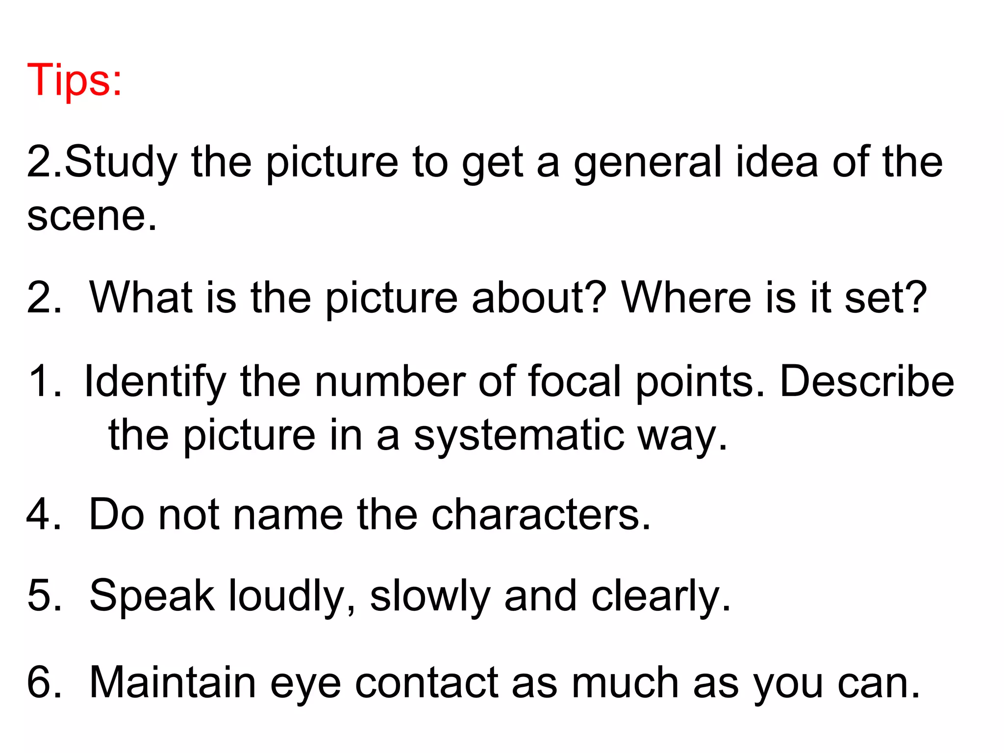 P3 Oral Handout | PPT