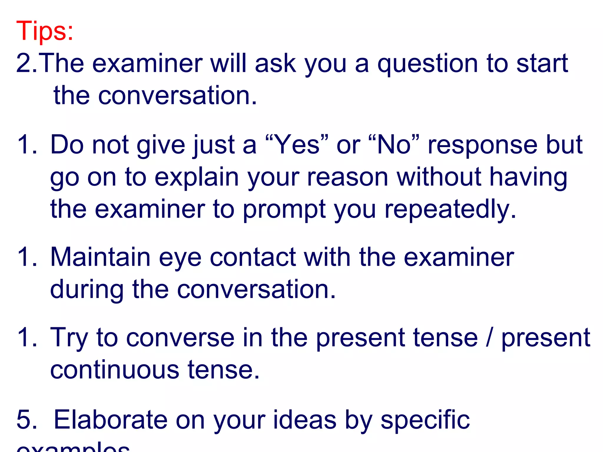 P3 Oral Handout | PPT