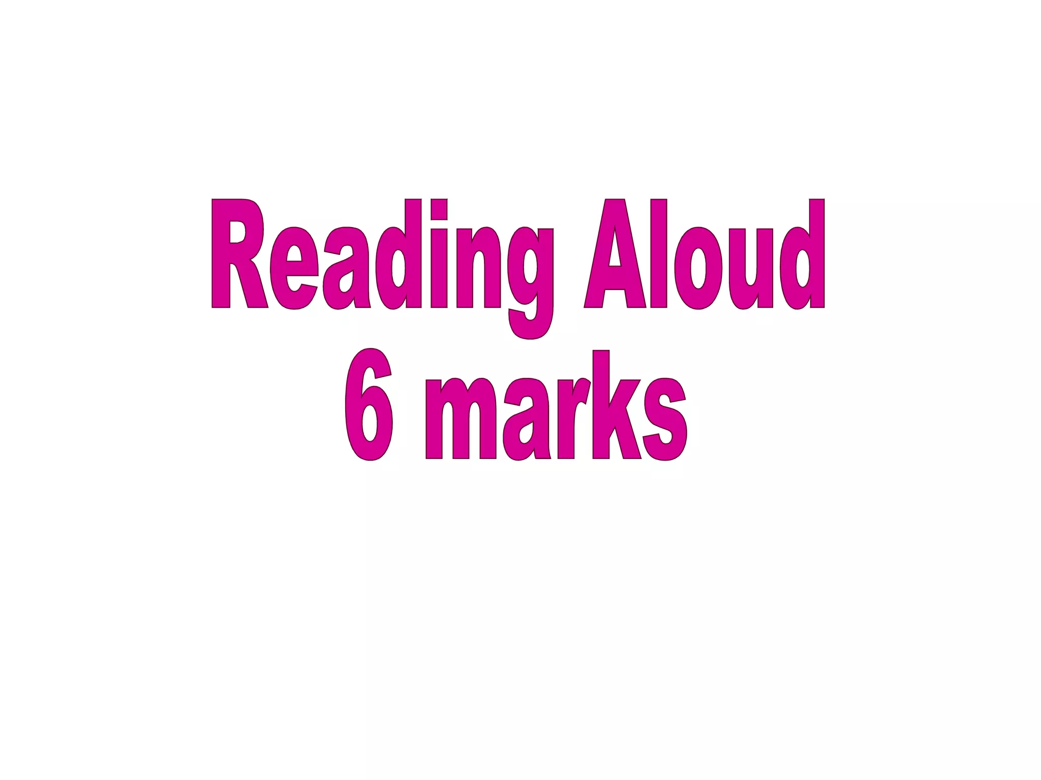 P3 Oral Handout | PPT