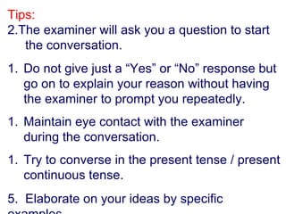 P3 Oral Handout | PPT