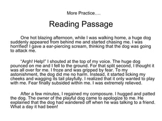 P3 Oral Handout | PPT