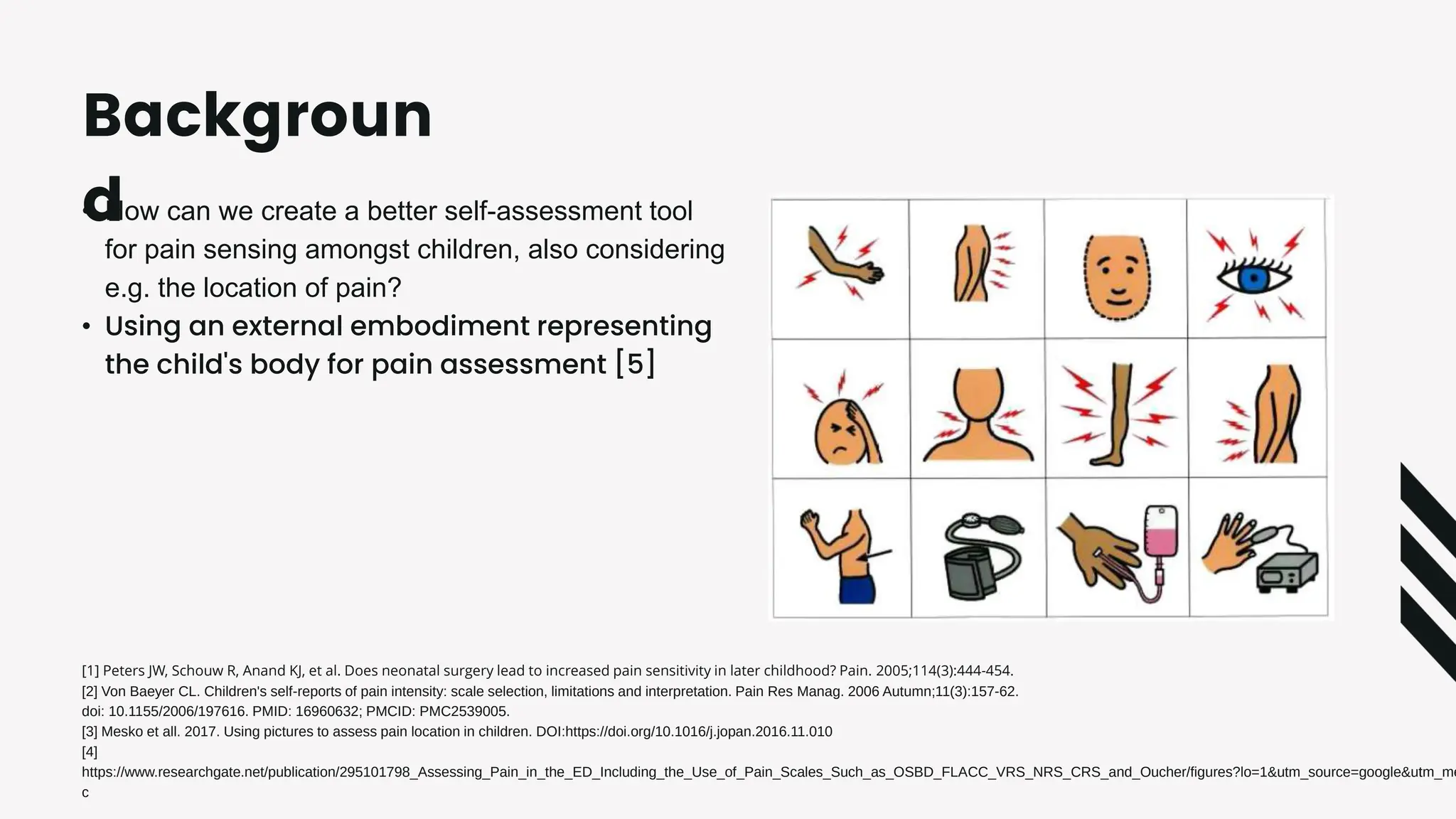 Presentation Pain Assessment Children Design | PPTX