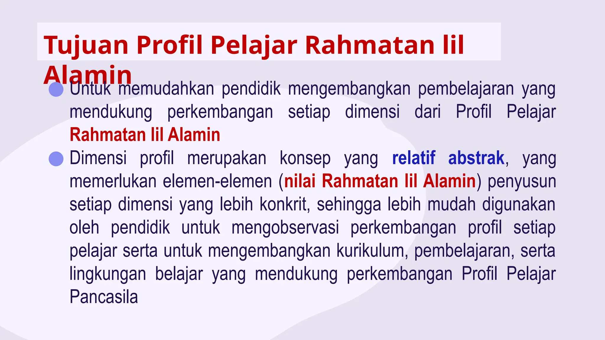 pelatihan modul projek penguatan profil pancasila berbasis rahmatan lil alamin | PPTX