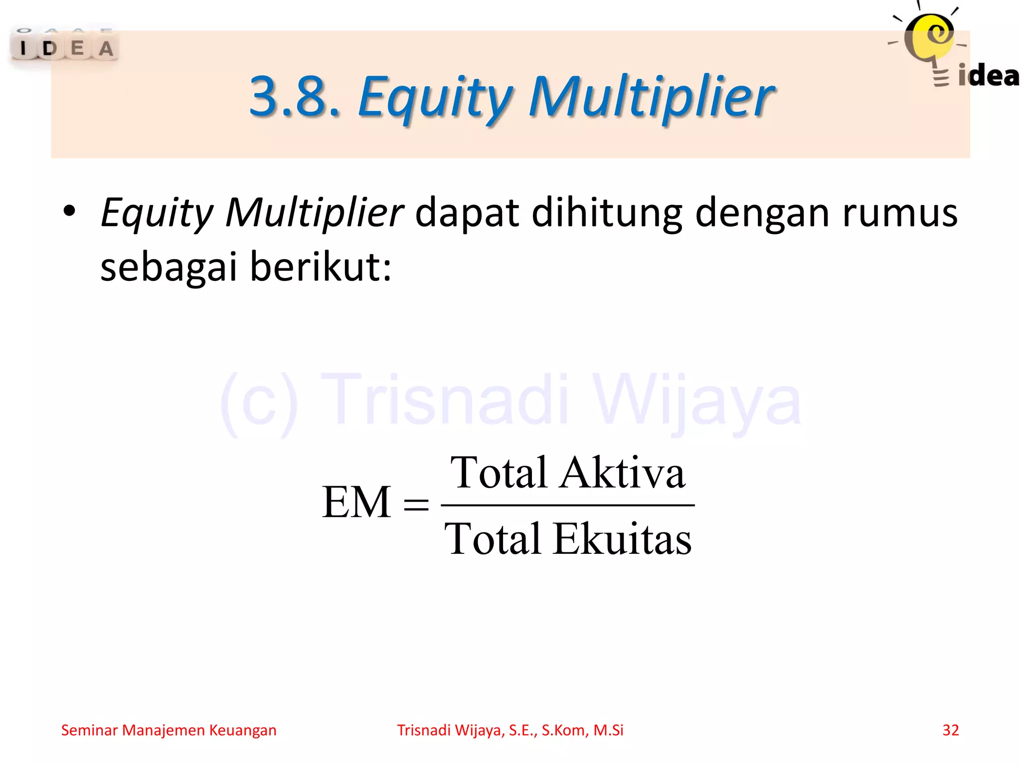 Analisis Rasio Keuangan Bank | PDF