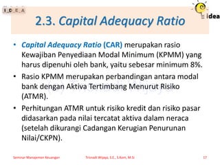 Analisis Rasio Keuangan Bank | PDF