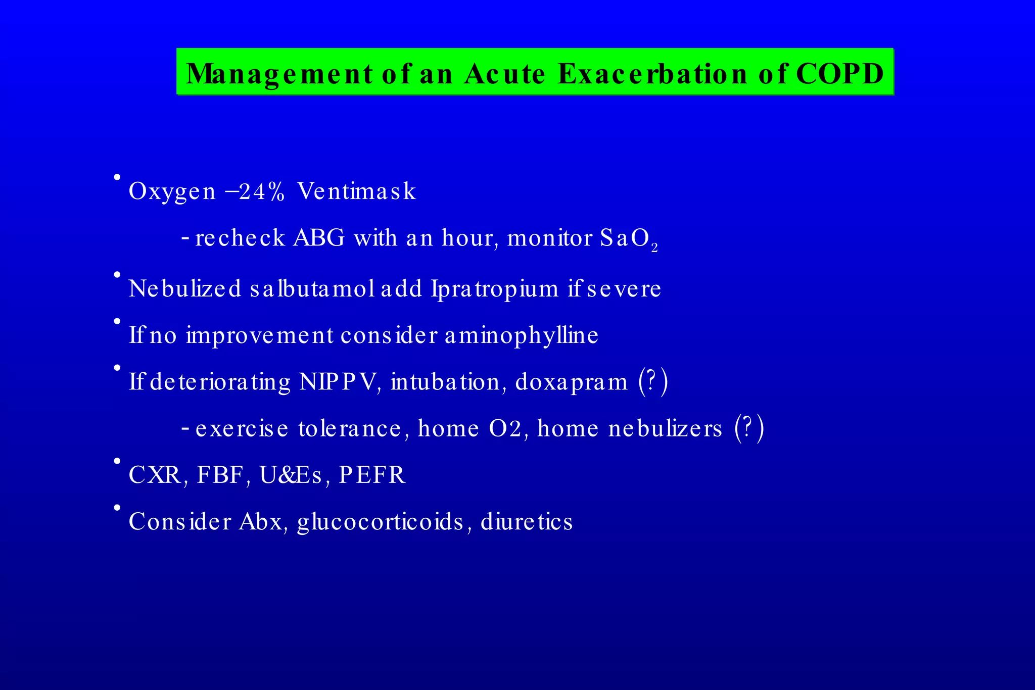 Respiratory Drugs (for Asthma & COPD) | PPT