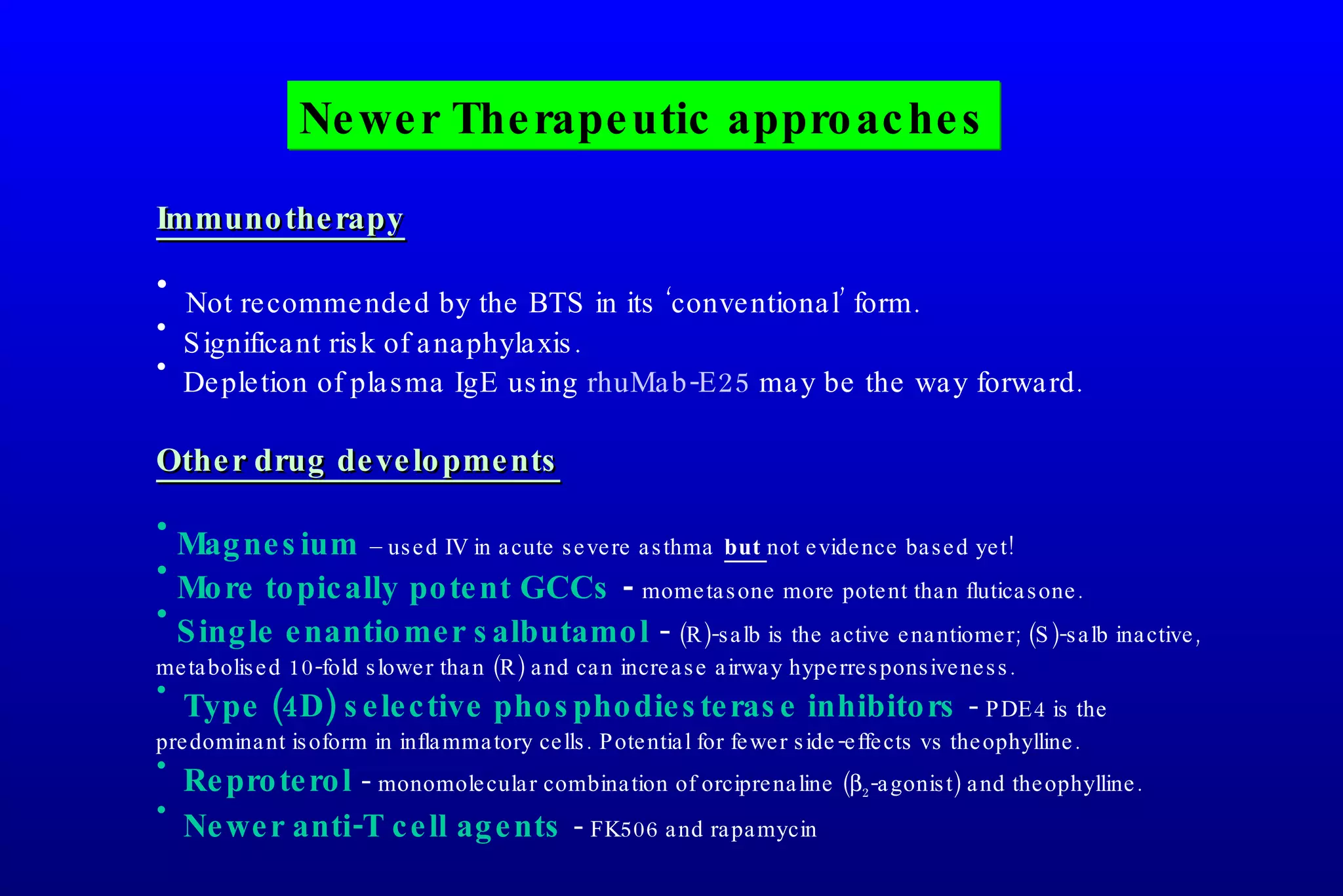 Respiratory Drugs (for Asthma & COPD) | PPT