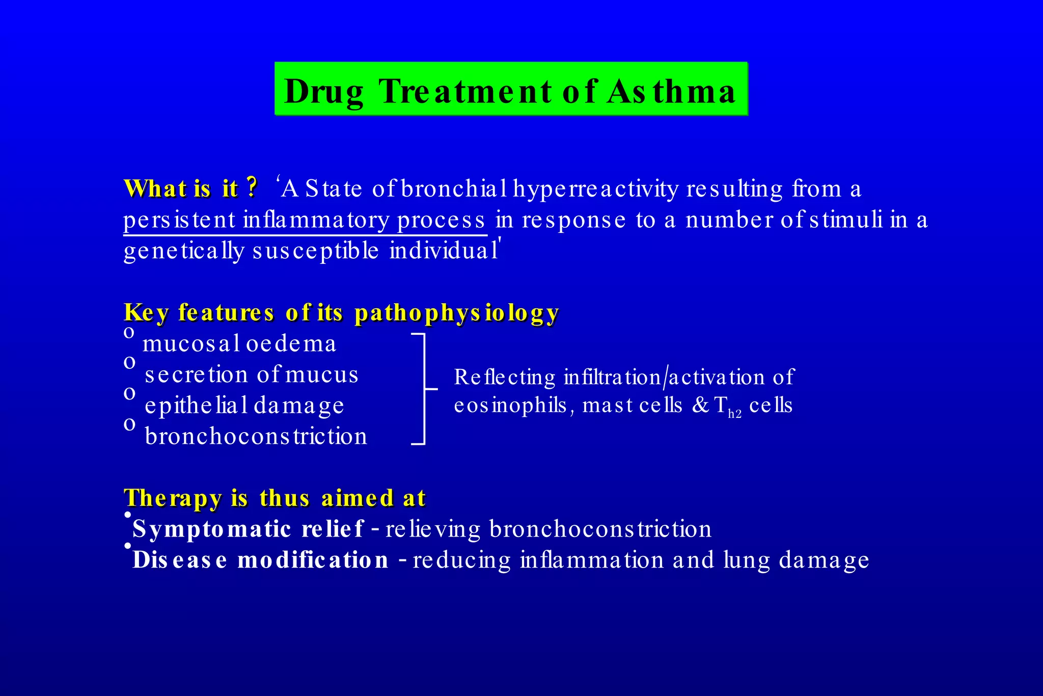 Respiratory Drugs (for Asthma & COPD) | PPT