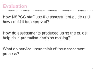 Assessing the Risk Protecting the Child | PPT