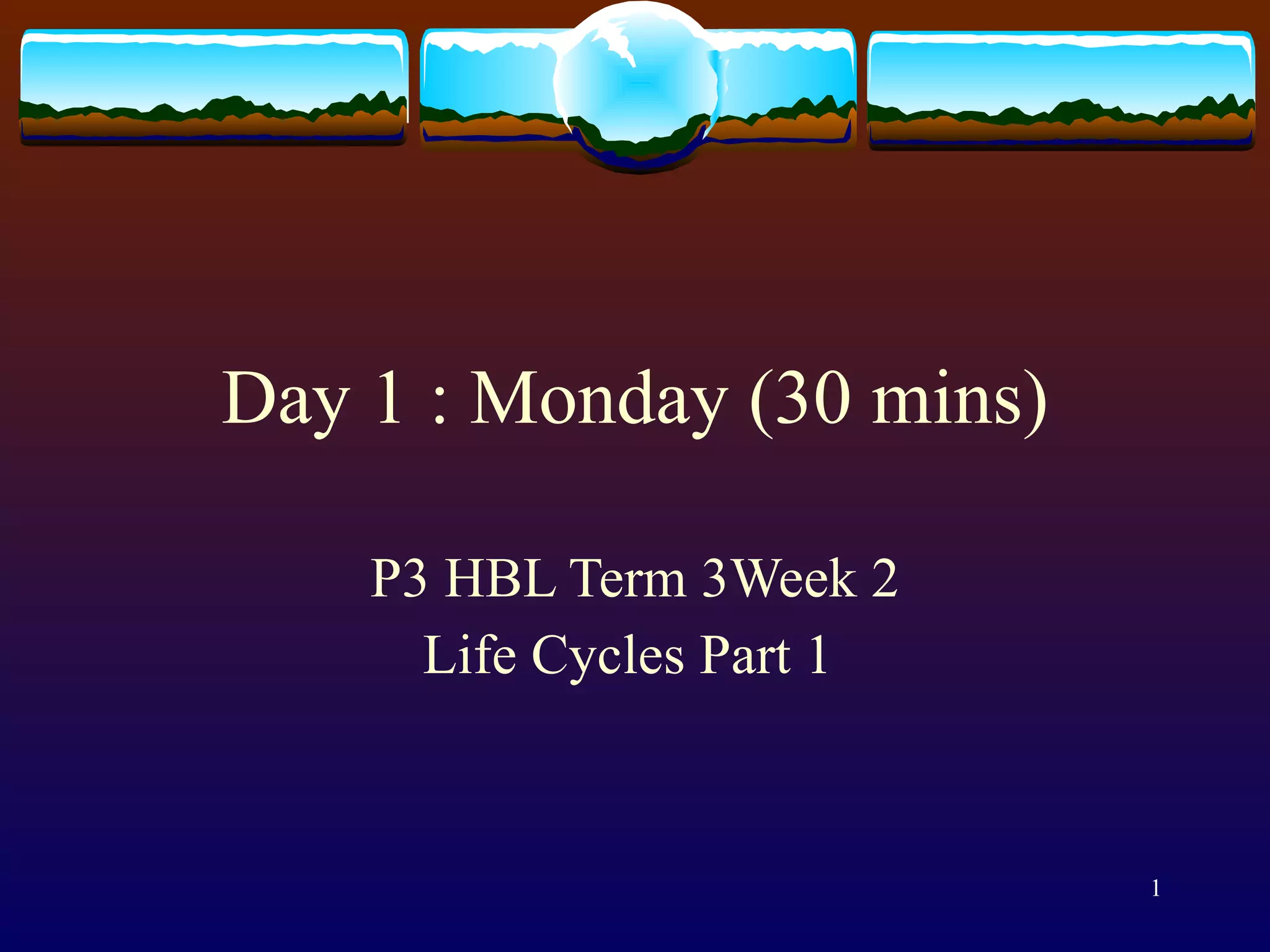 P3 Science Hblt3 W2 Lifecycle | PPT