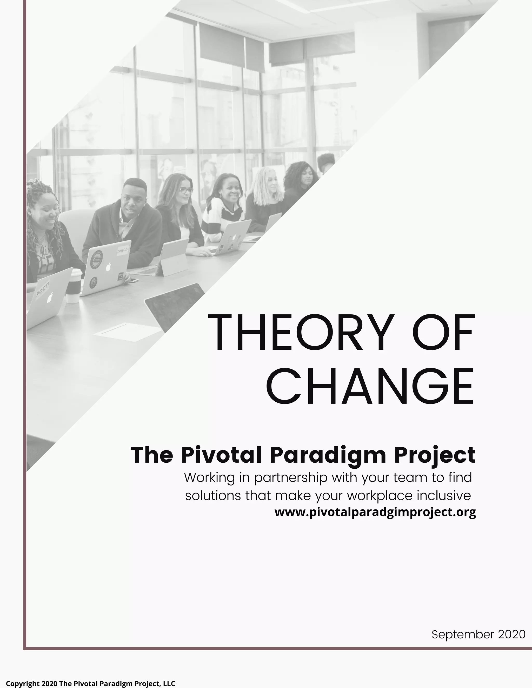 Pivotal Paradigm Project: Theory Of Change Fall 2020 | PDF