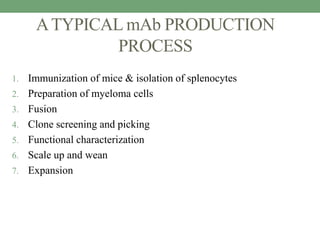 PRODUCTION OF MONOCLONAL ANTIBODIES.pptx