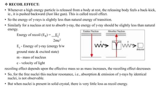 Mossbauer Spectroscopy | PPTX