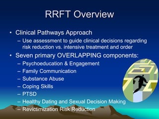 Risk Reduction Through Family Therapy (RRFT) | PPTX
